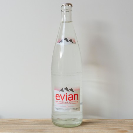 Eau plate 1L en verre