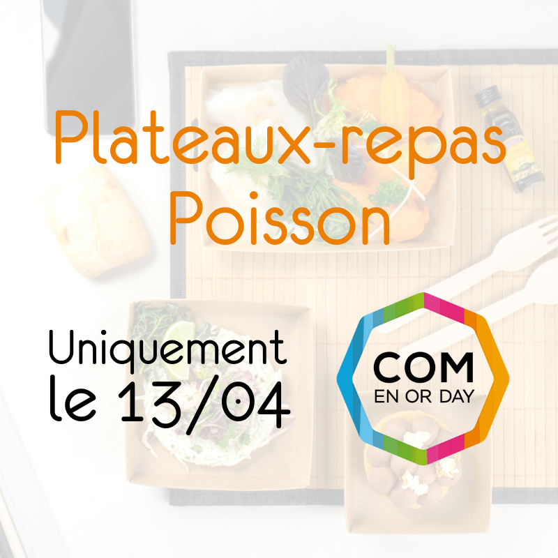 Plateaux repas poisson